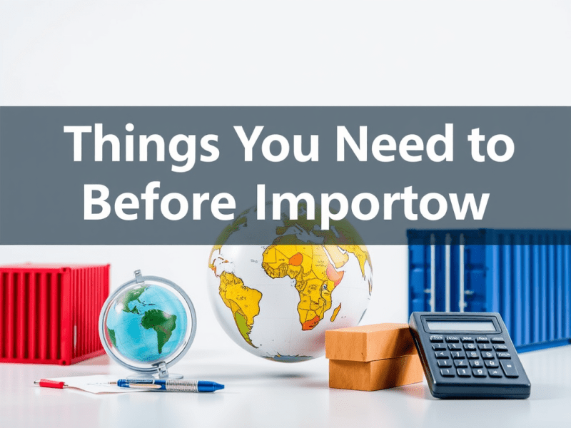 Importing goods from China to India